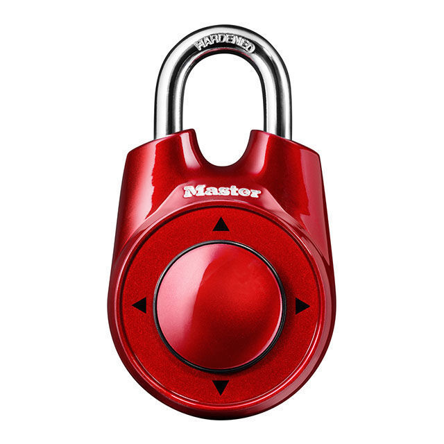 Master Lock, Padlock Speed Dial Combination 54mm 25mm Shackle (Black ...