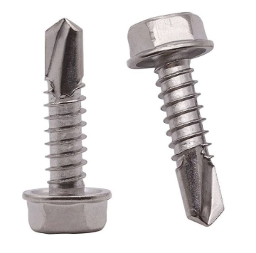 TEK SCREW WAFER HEAD STAINLESS, TEK SCREW