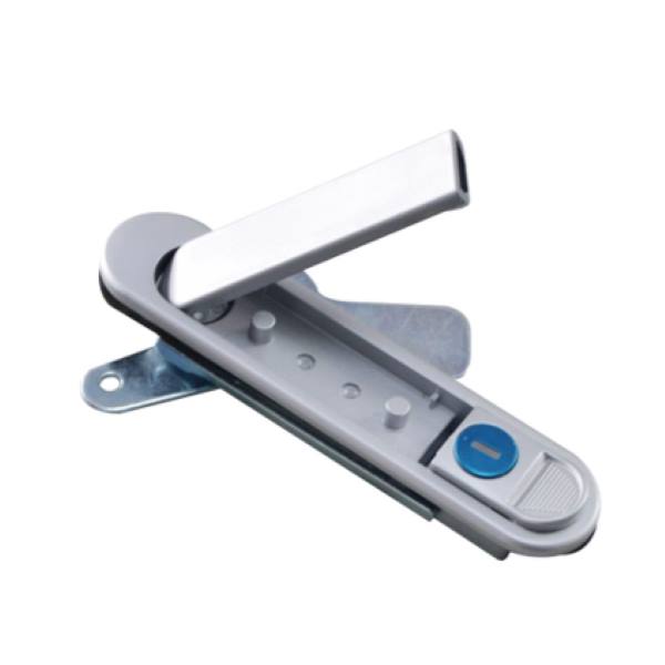 Push lock and turn with key